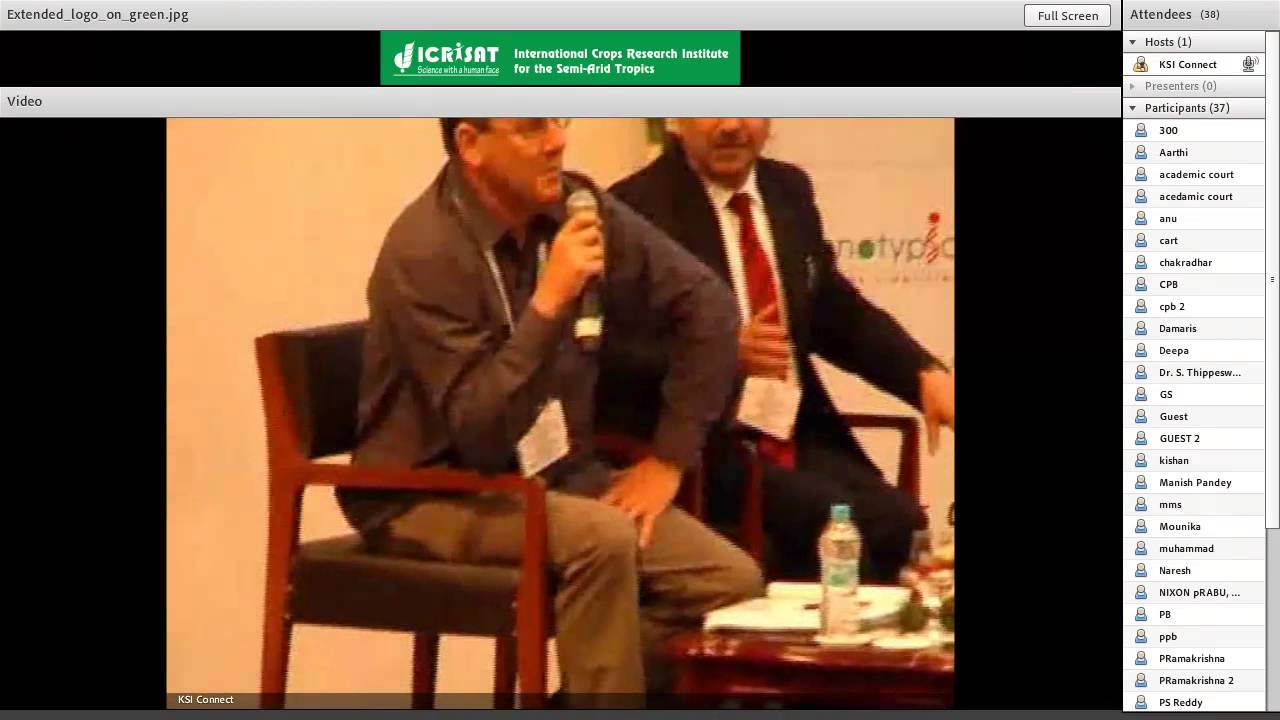 NGGIBCI-V: Session 10 Wrap up by Co-Chairs: Tim Colmer and KC Bansal ...