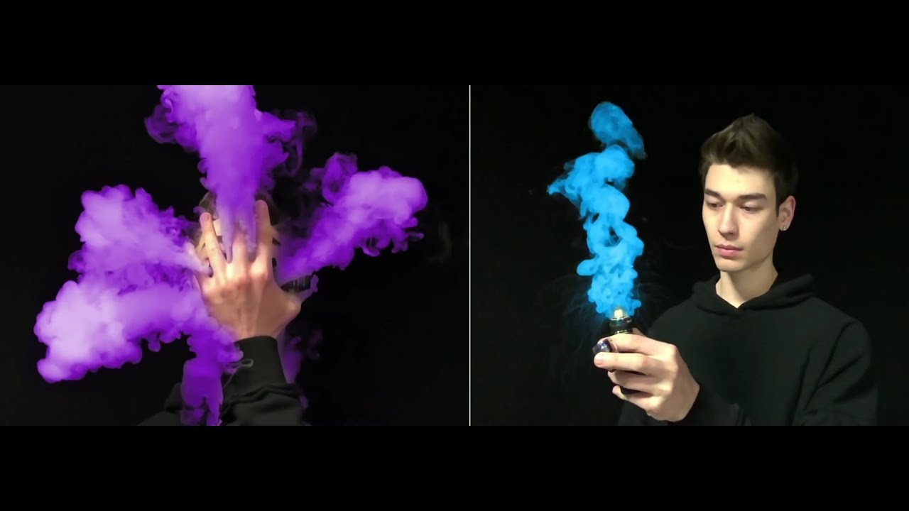 The Best Colored Vape Tricks (Amazing) .... ( أروع فيديو ممكن ان تشاهده ...