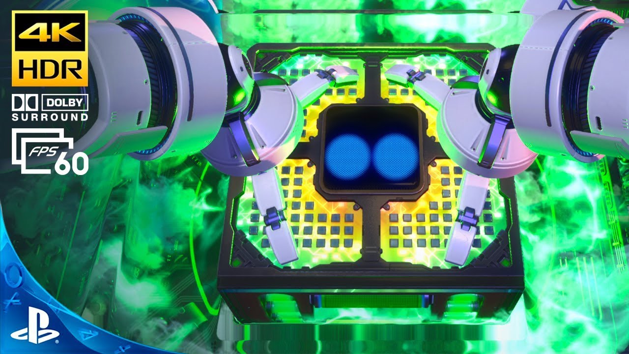 Astro Bot Let's Repair Mothership's GPU | Dolby 5.1 | 4K HDR 60FPS ...