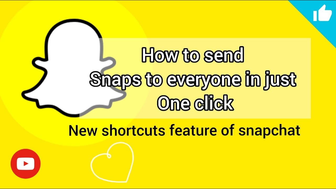 How To Use New shortcut Feature On Snapchat | Easy & Simple Way To Send ...