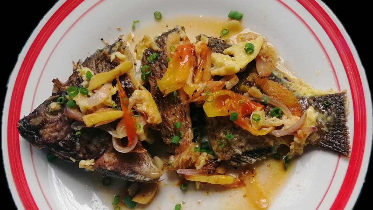 How to Cook Sarciadong Tilapia - YouTube