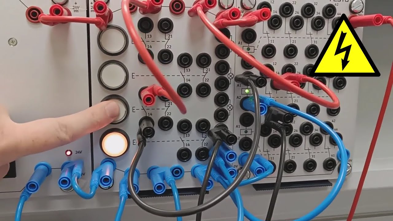 Aufbauanleitung Elektropneumatik Praxis - 2x Zylinder + Rollentaster ...