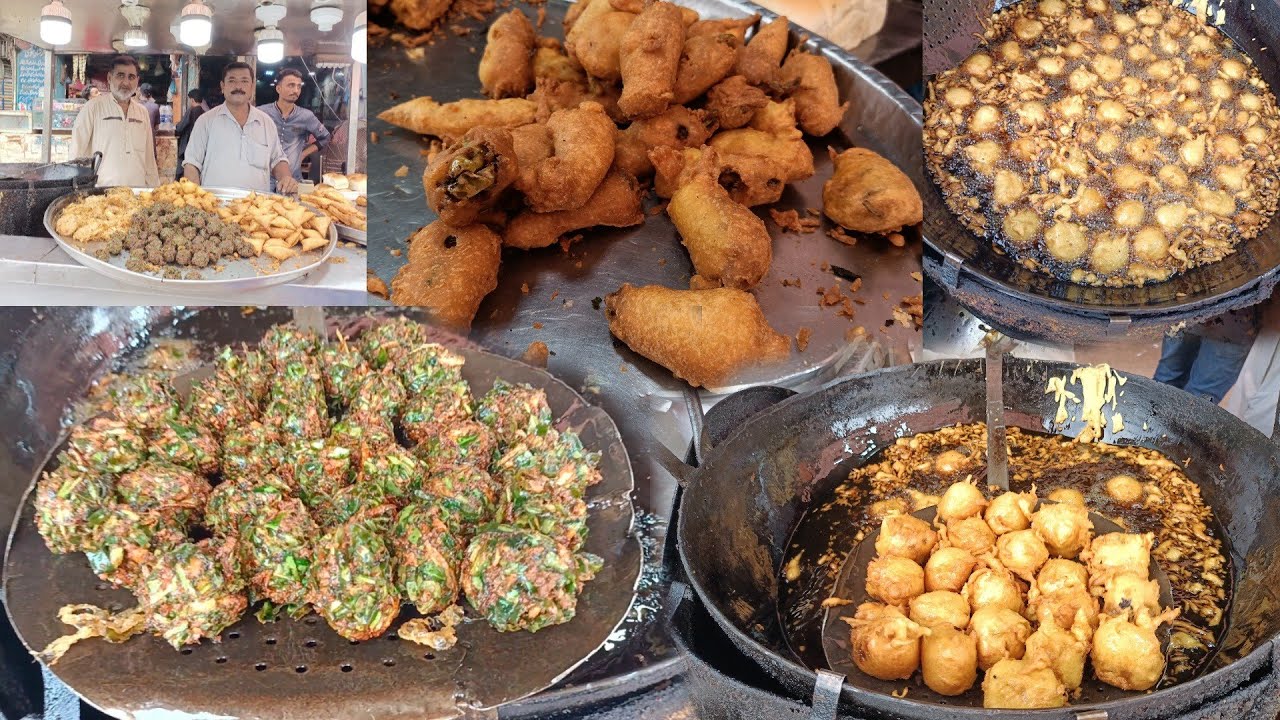 Green Pakora | Chili Pakora | Fray Bread Sandwich | Roll Samosa ...