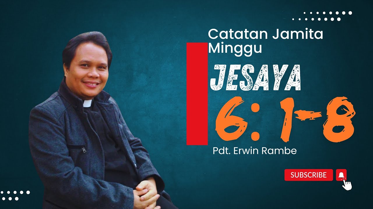 Catatan Jamita Minggu - Jesaya 6: 1-8 - YouTube
