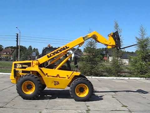 JCB 520-55 1994r. - YouTube