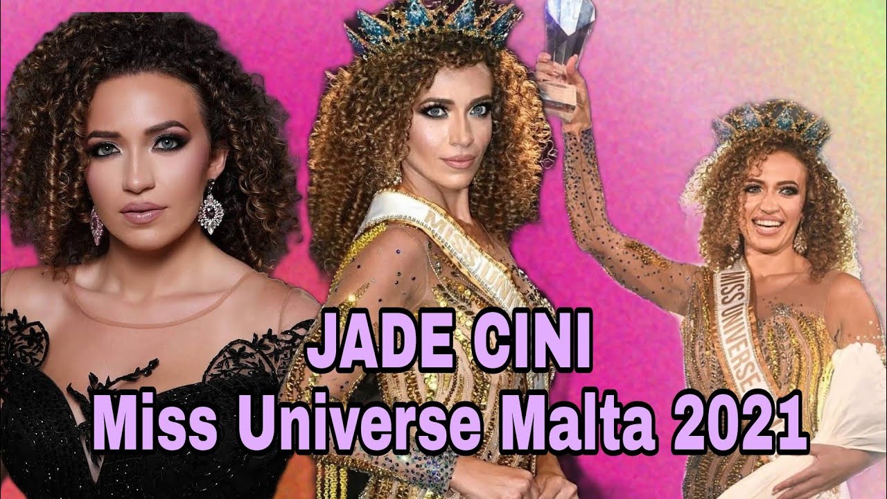 JADE CINI is Miss Universe Malta 2021 ️ - YouTube