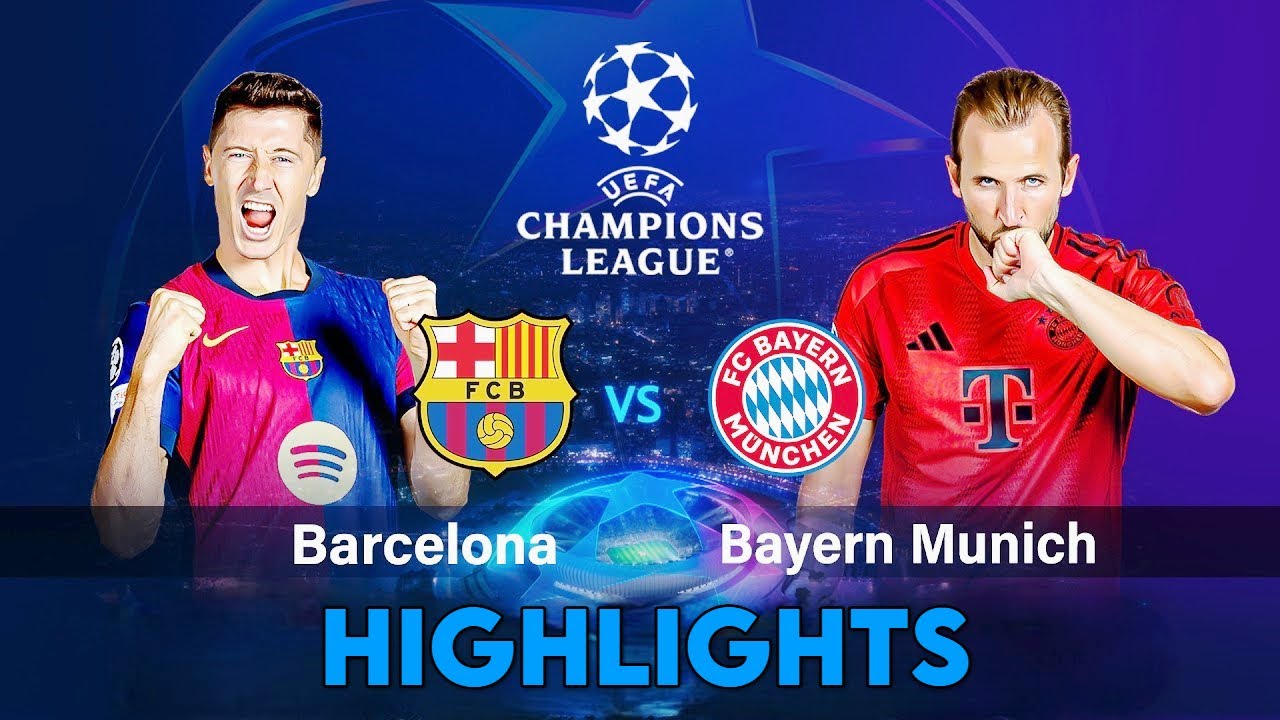Barcelona vs Bayern Munich | Highlights | Full Match | UEFA Champions ...
