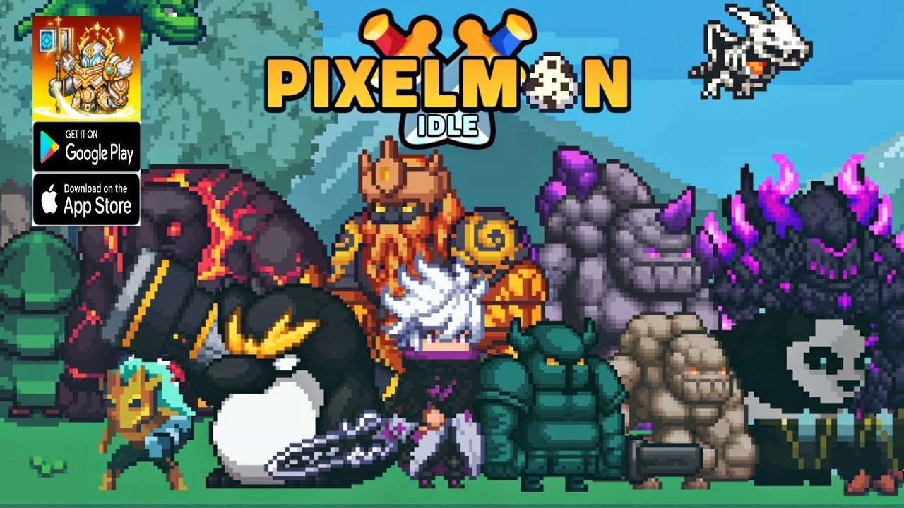 Pixelmon Idle Gameplay - RPG Game Android - YouTube