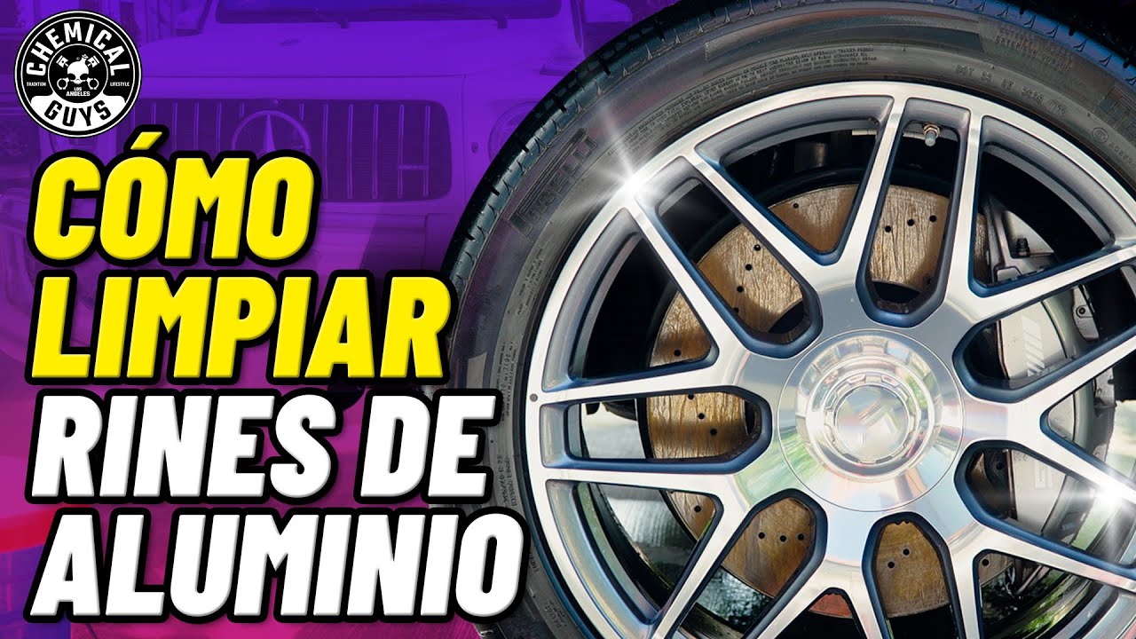 Cómo Limpiar Rines De Aluminio - Chemical Guys - YouTube