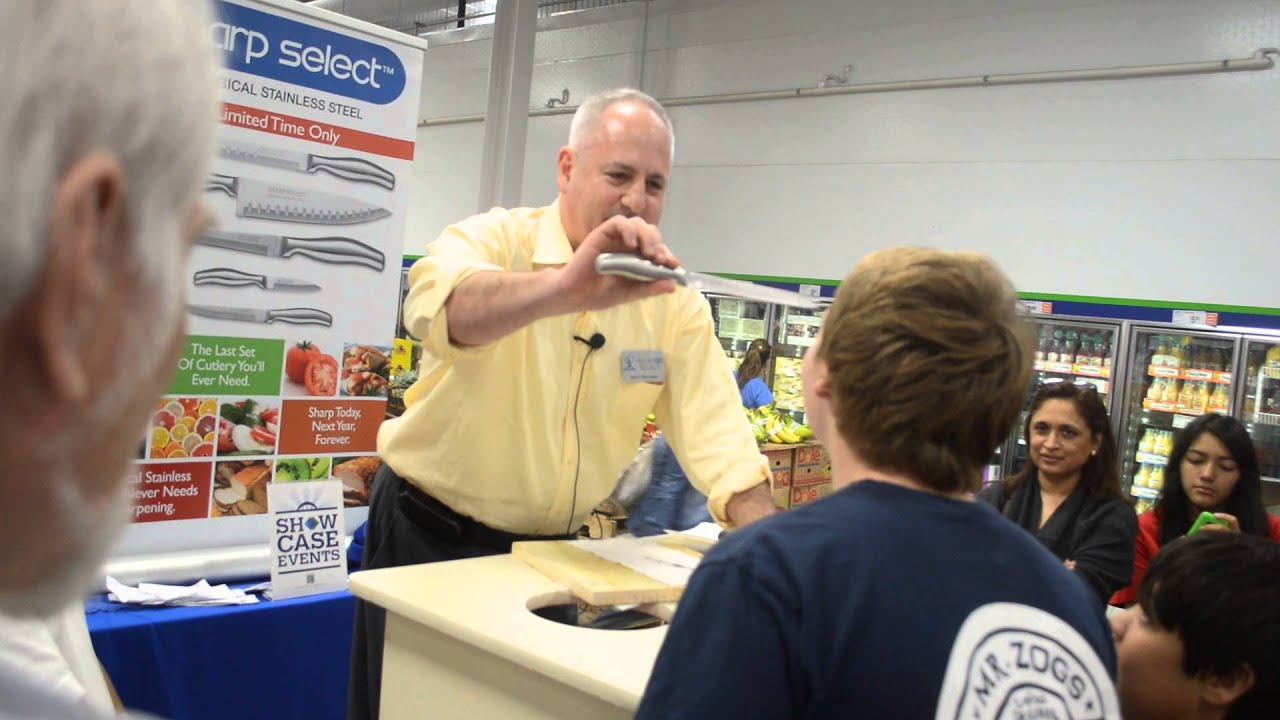 Steve doing Demo in Sam's - YouTube