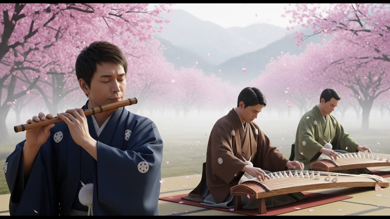 Cinematic Japanese Koto & Taiko • Ambient Shakuhachi and Traditional ...