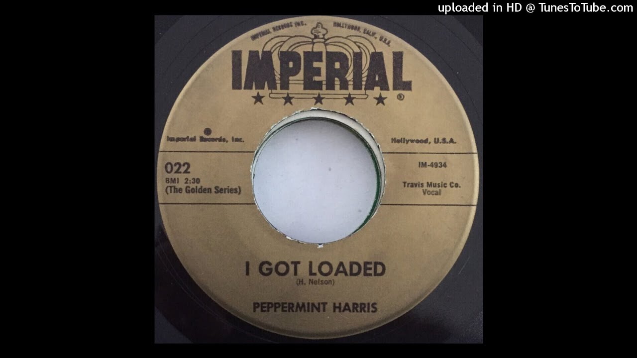 Peppermint Harris - I Got Loaded [1951] [Imperial] - YouTube