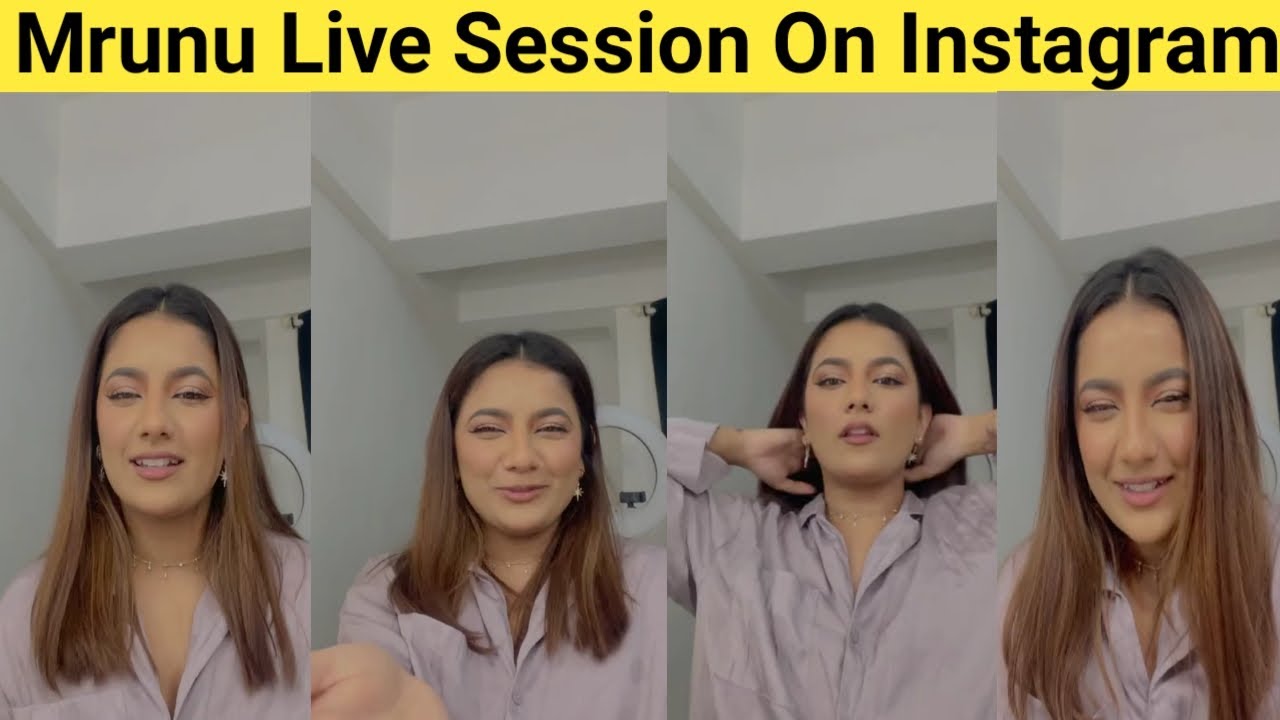 Mrunu Live - Mrunu Live Session On Instagram - 29.05.2021 - YouTube