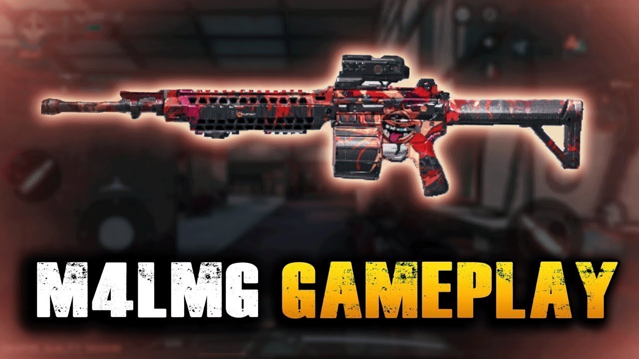The mos OP gun , M4LMG (COD Mobile) - YouTube
