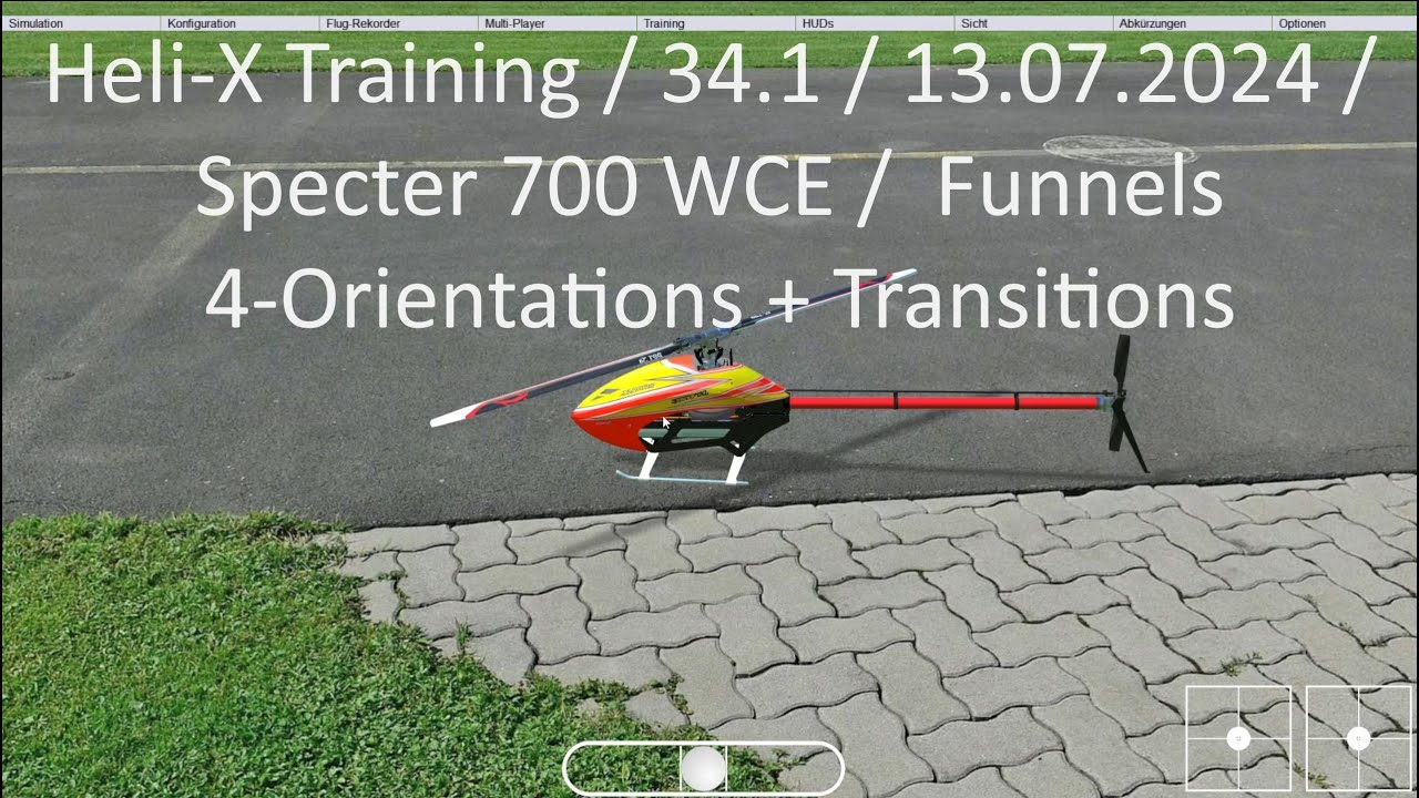 Heli-X Training / 34.1 / 13.07.2024 / Specter 700 WCE / Funnels / 4 ...