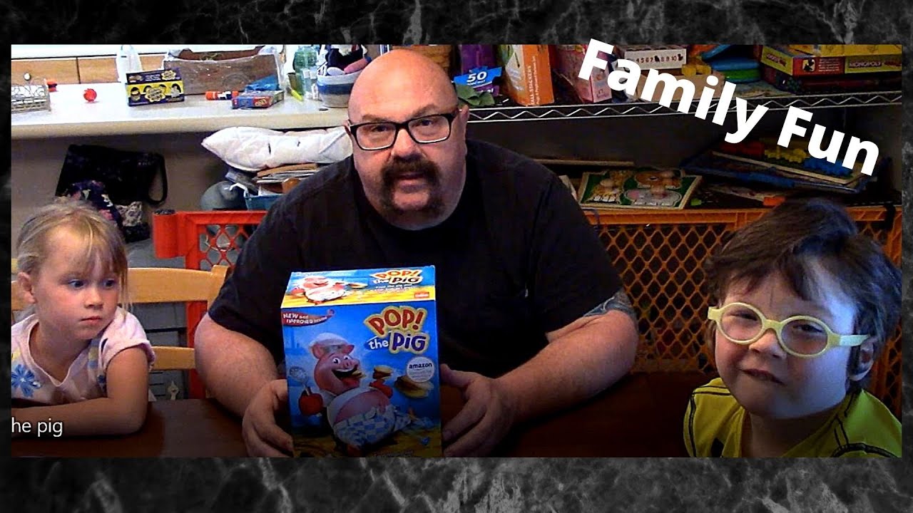 HOW TO PLAY POP THE PIG GAME- KID PLAYED AND REVIEWED - YouTube
