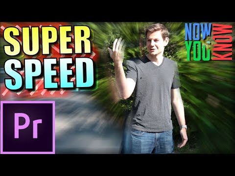 How to create a SUPERSPEED video effect - VLearning - YouTube