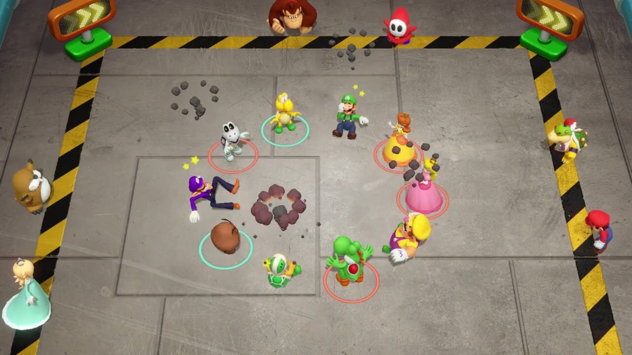 Super Mario Party | Minigame : Lit Potato (Gameplay) | 2 Players - YouTube