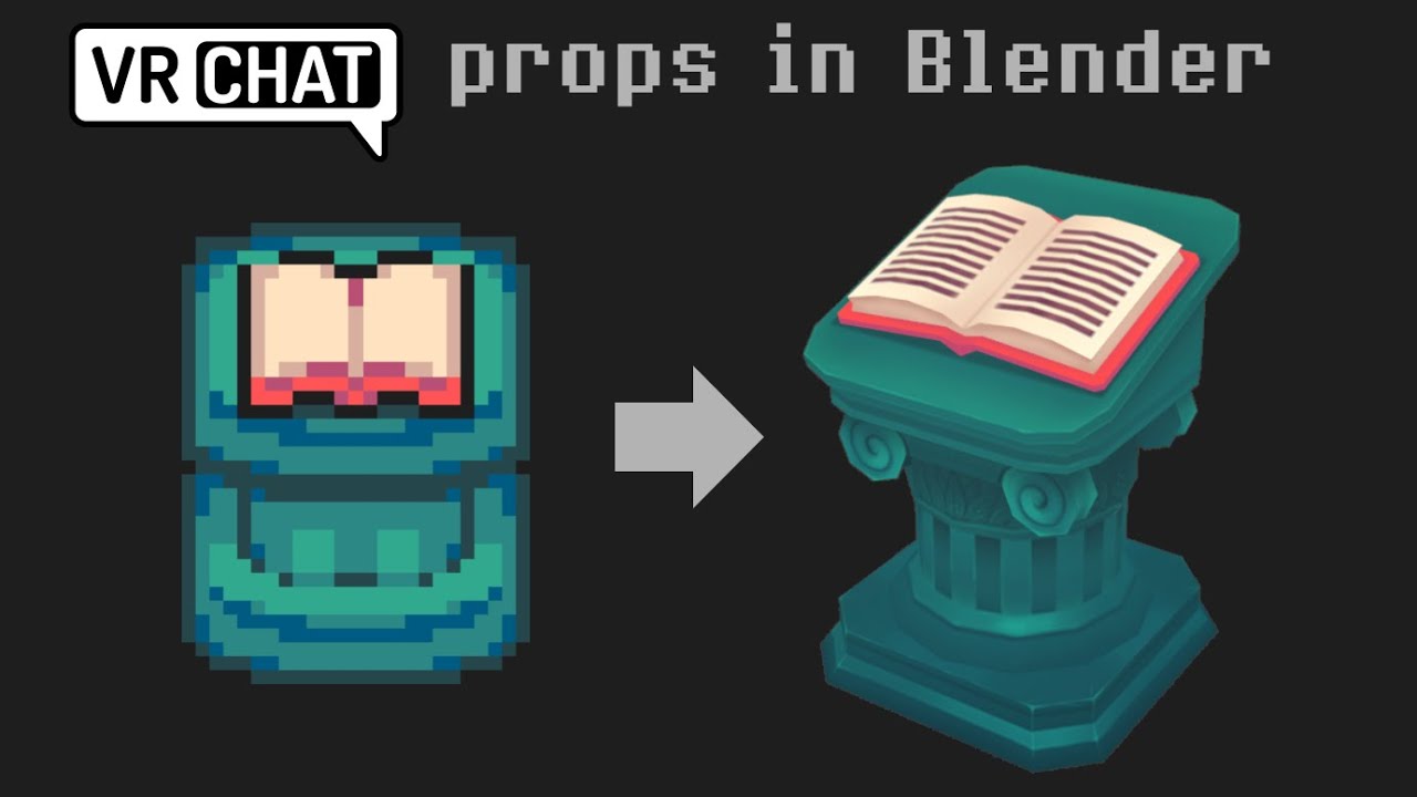 Blender timelapse - VRChat props #1: Pedestal - YouTube