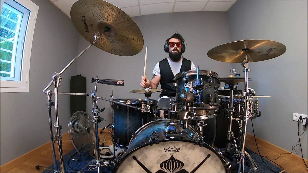 the simpsons drum cover. - YouTube