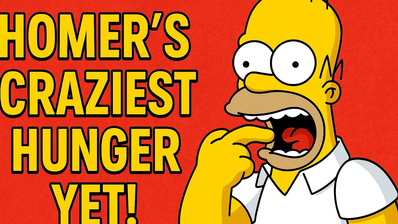 The Simpsons - HOMER EATS HIMSELF?! - YouTube