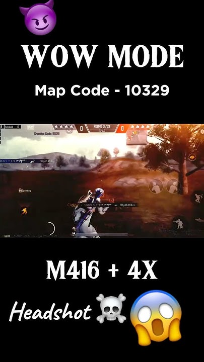 BGMI || WOW MODE 😍 M416 + 4X HEADSHOT ☠️ #pubgmobile #bgmi #battlegroundsmobileindia #wowmode # ...