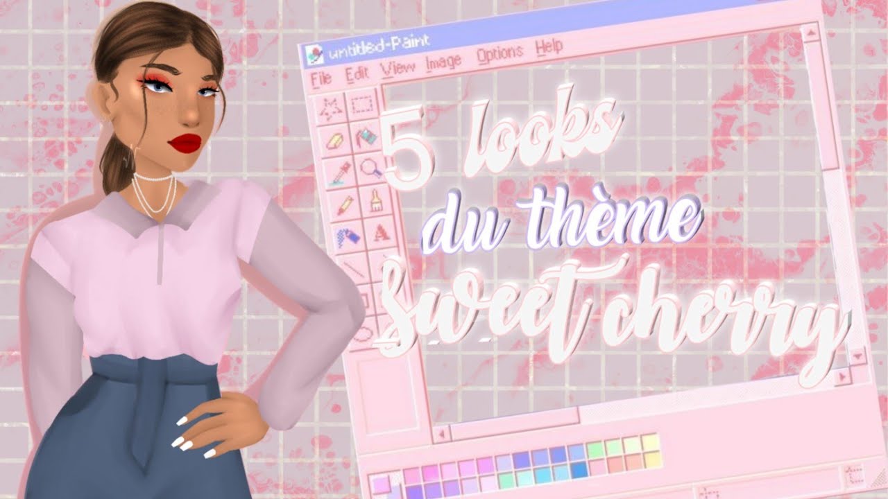 'MSP' |• 5 LOOKS DU THÈME 🍒SWEET CHERRY🍒 - YouTube
