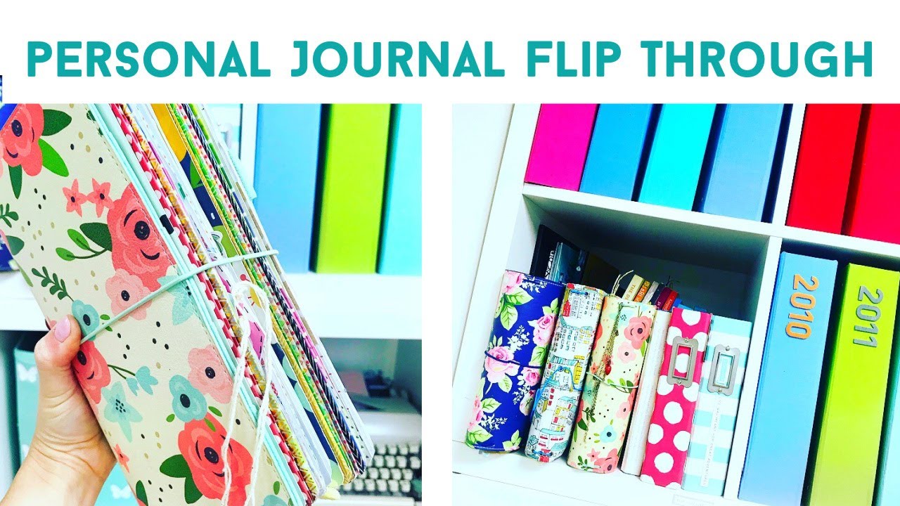 PERSONAL JOURNAL FLIP THROUGH | Journal Ideas & Inspiration - YouTube