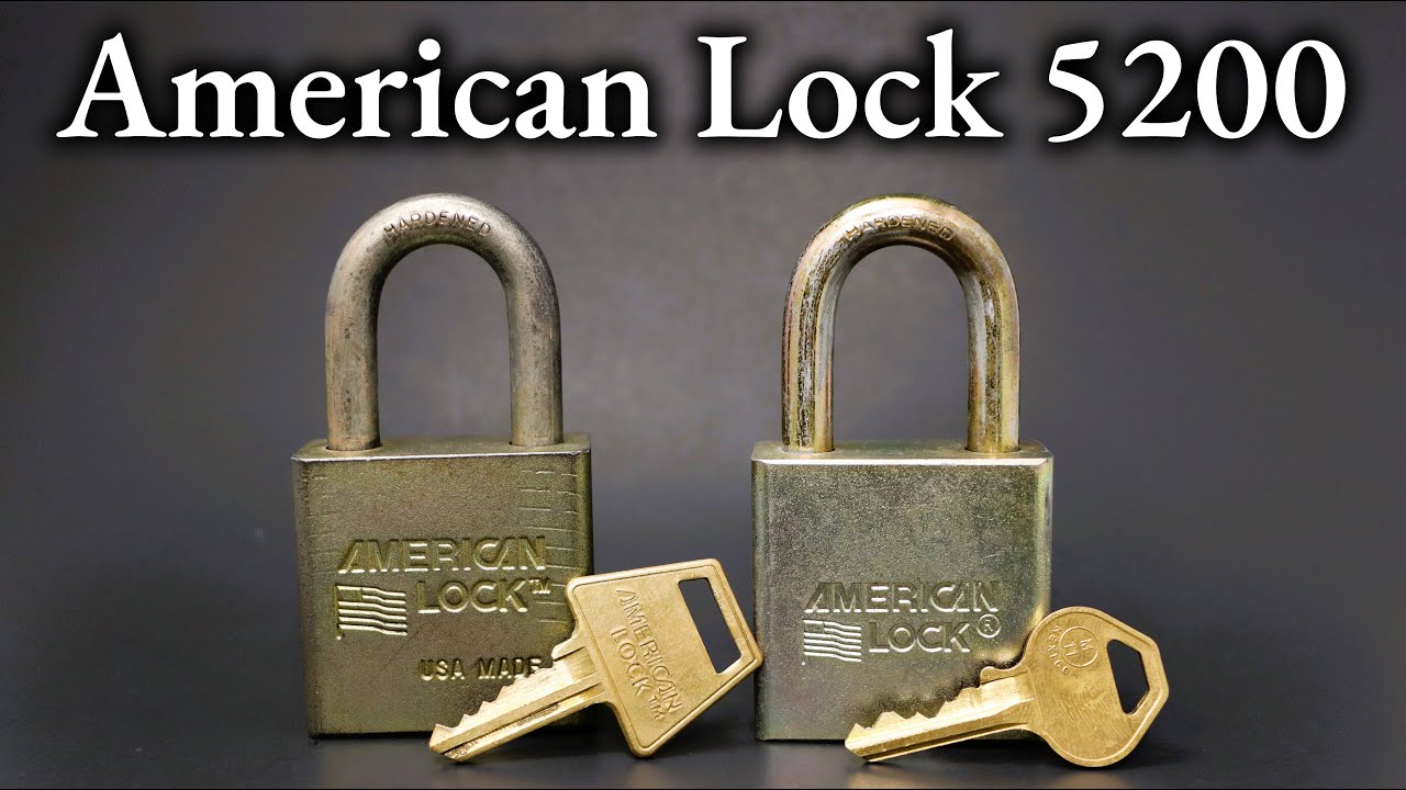 304) American Lock 5200 Picked and Gutted - YouTube
