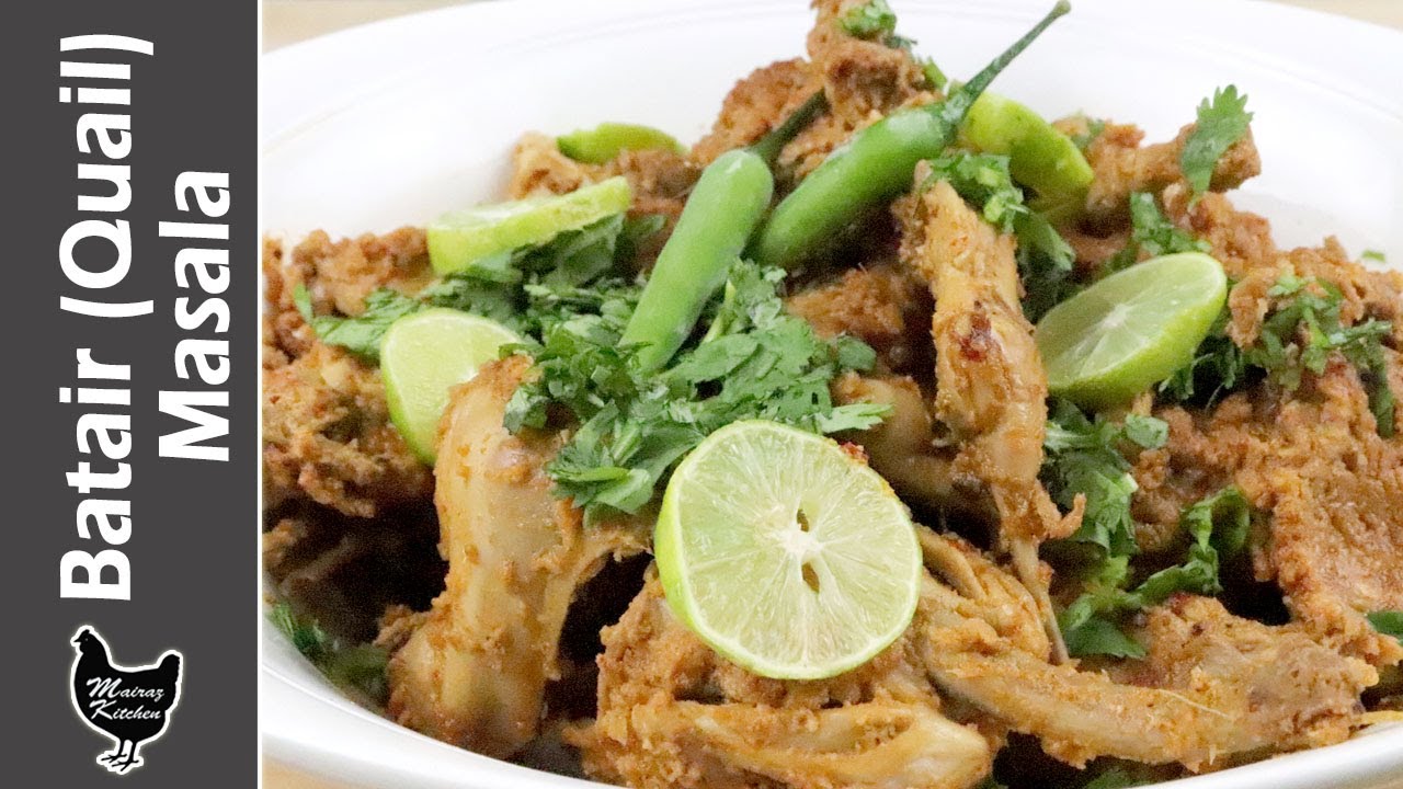 Batair Masala (Quail Masala) | Quail Masala Recipe | Angry Bird Masala ...