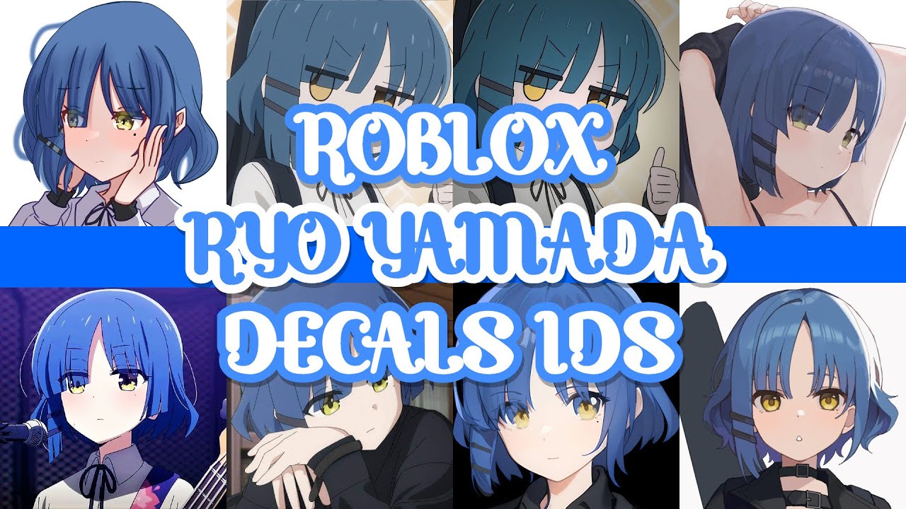 ROBLOX | Bloxburg & Royale High | "Bocchi The Rock!" Ryo Yamada Decals ...