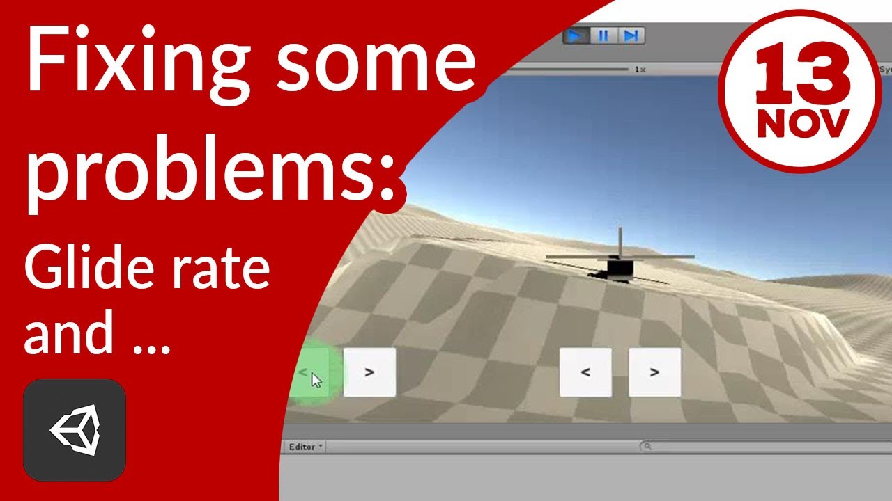 Fixing another problems on this Unity airplane game: it should not ...
