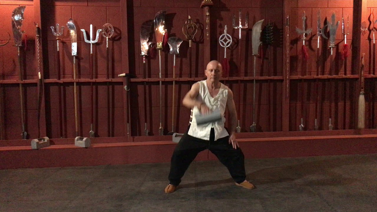 Shaolin Stone lock exercise 4 and 5 - YouTube