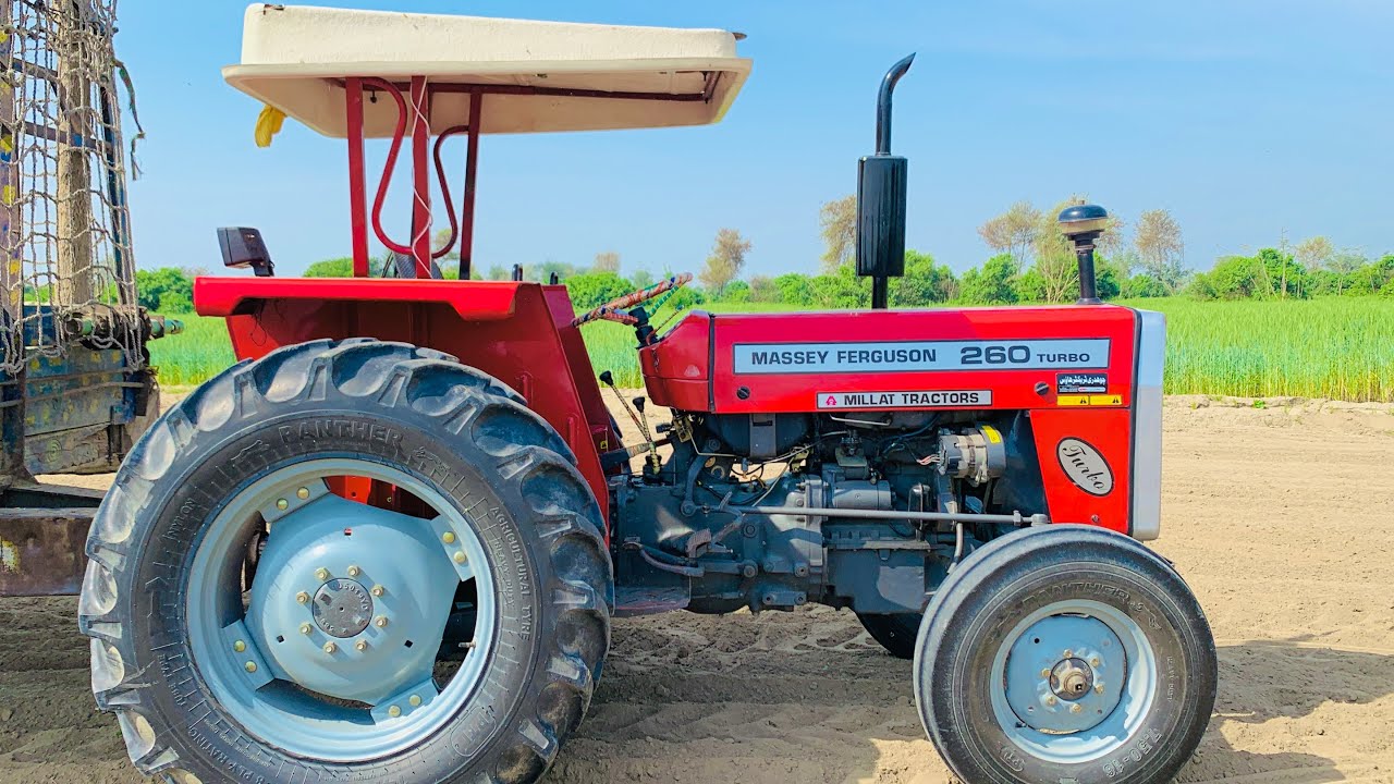 Massey Ferguson 260 Turbo Tractor | Model 2022| Millat Tractors| Massey ...