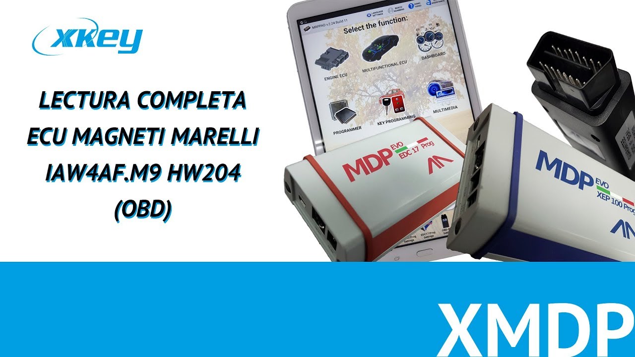 XMDP - LECTURA COMPLETA ECU MAGNETI MARELLI IAW4AF.M9 HW204 - YouTube