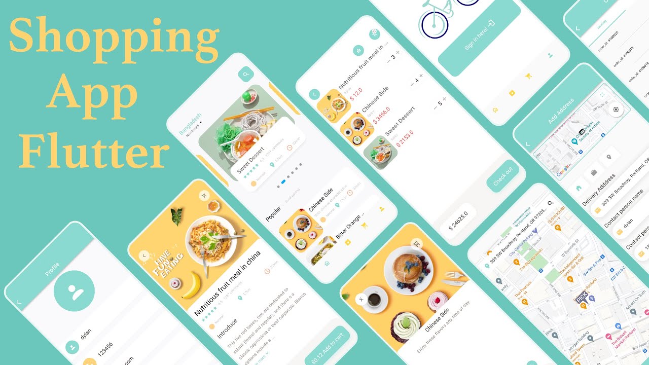 Flutter Payment (Cash | Digital) & Delivery Options (Take away ...
