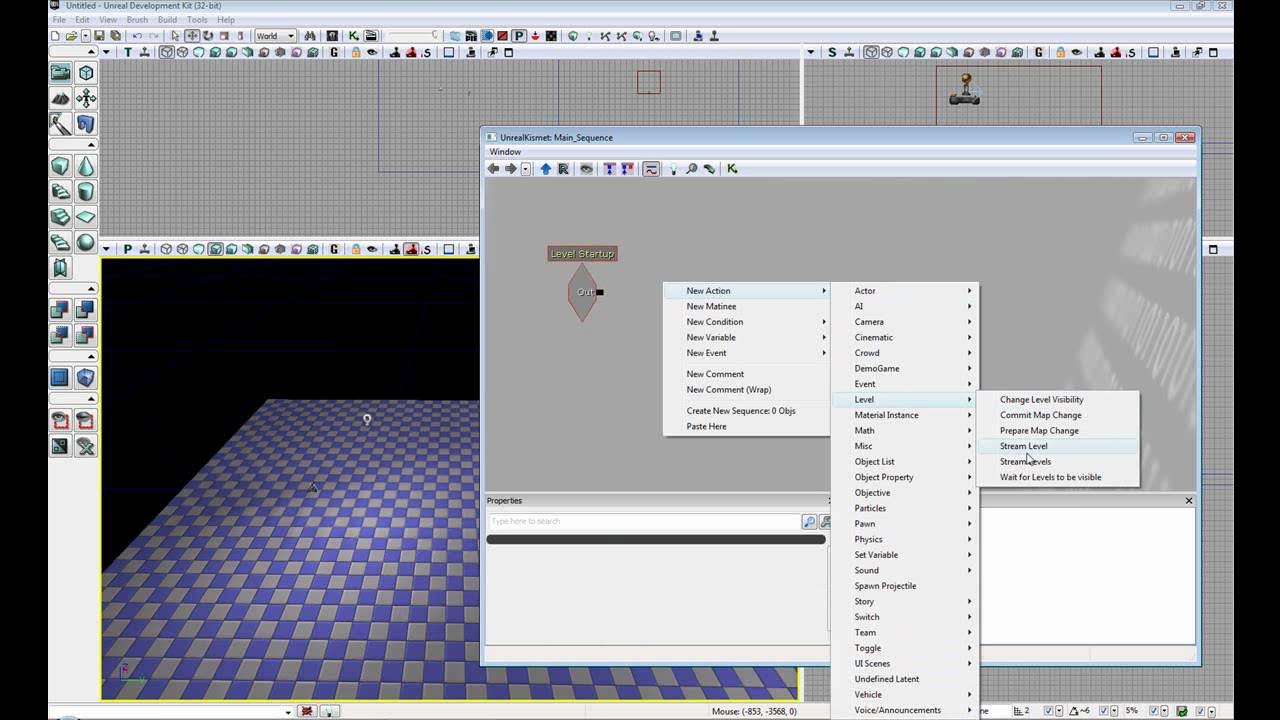 Streaming Levels in the Unreal Development Kit Basics - UDK Tutorial - YouTube