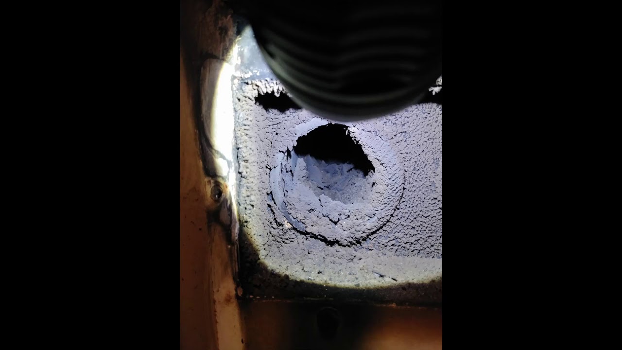 Furnace Heat Exchanger Clogged - YouTube