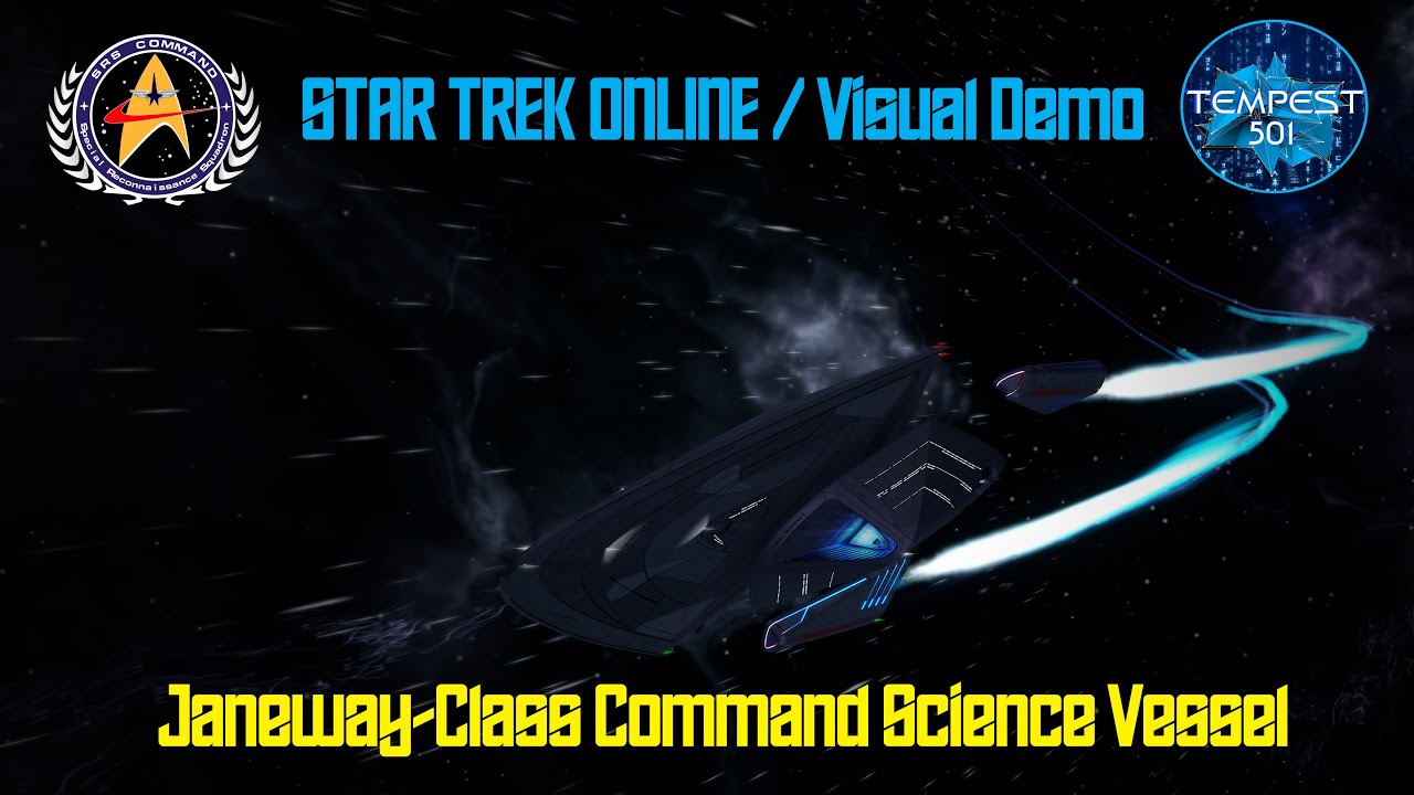 Star Trek Online - Janeway-class Command Science Vessel - YouTube