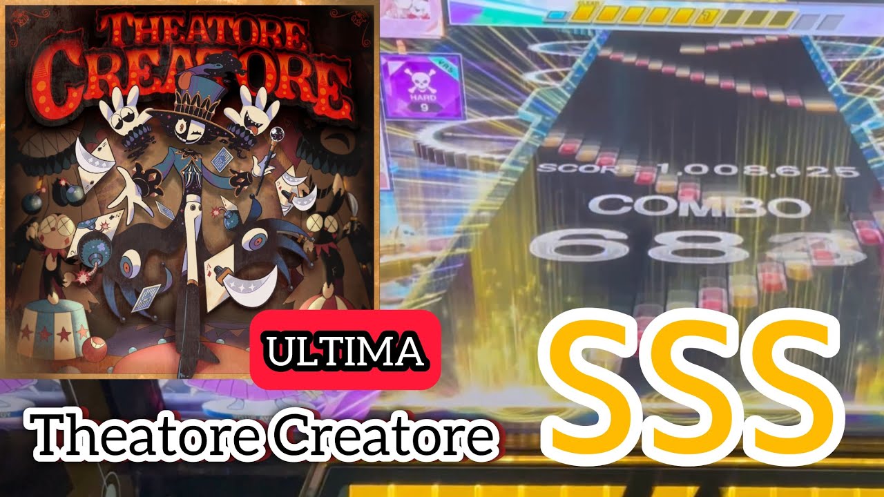 [CHUNITHM] Theatore Creatore (ULTIMA 15) SSS (1,008,418) - YouTube