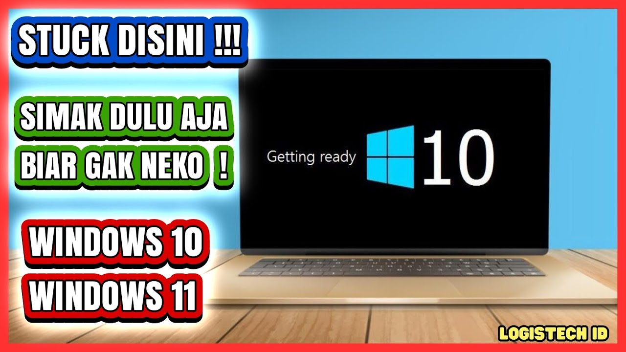 Stuck Getting Windows Ready Windows 10 - YouTube