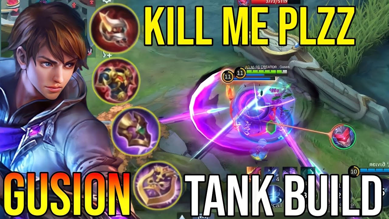 Tank Build GUSION BEST BUILD 2022 | TOP GLOBAL GUSION GAMEPLAY ~ MLBB ...
