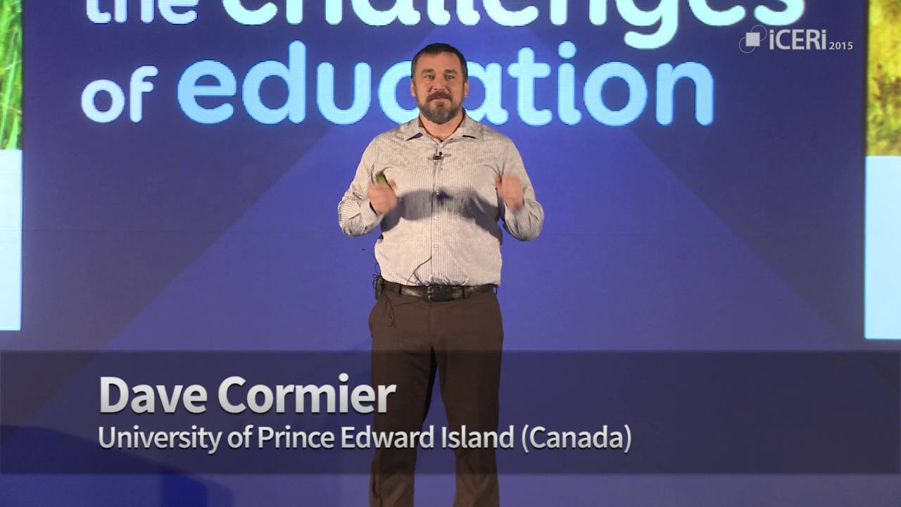 Dave Cormier. The rhizomatic lense - ICERI2015 Keynote Speech - YouTube