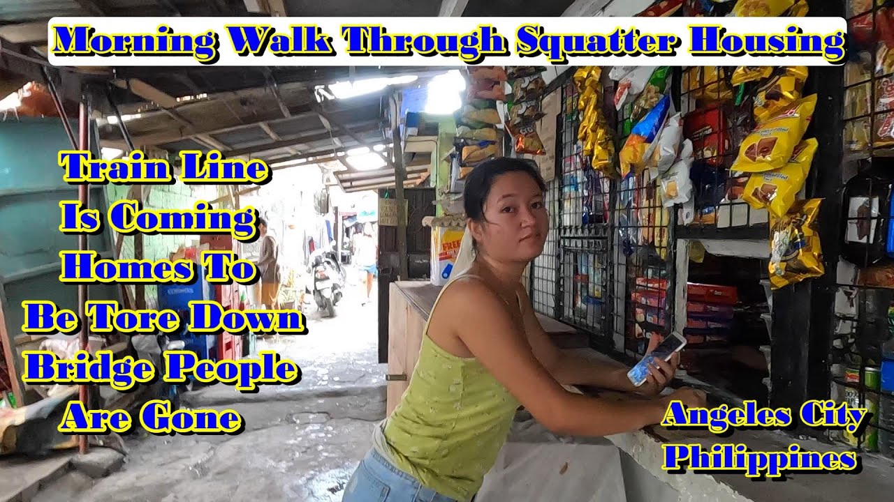 SQUATTER AREA TO BE TORE DOWN TO MAKE WAY FOR THE NEW TRAIN LINE ...