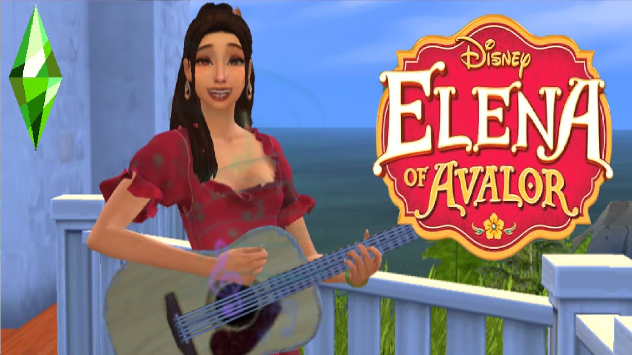 Elena of Avalor [Disney Channel] : Create a sim I Sims 4 - YouTube
