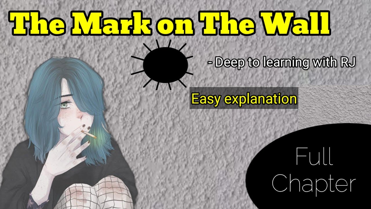 The Mark on the Wall Class 12 | Easy explanation in hindi ...