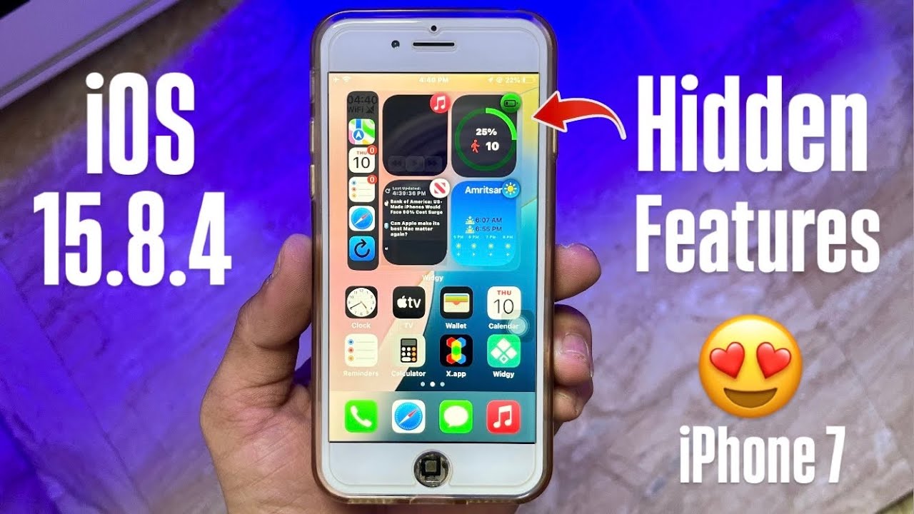 iOS 15.8.4 New Amazing Hidden Features on iPhone 7 - Enable Now 😍 - YouTube