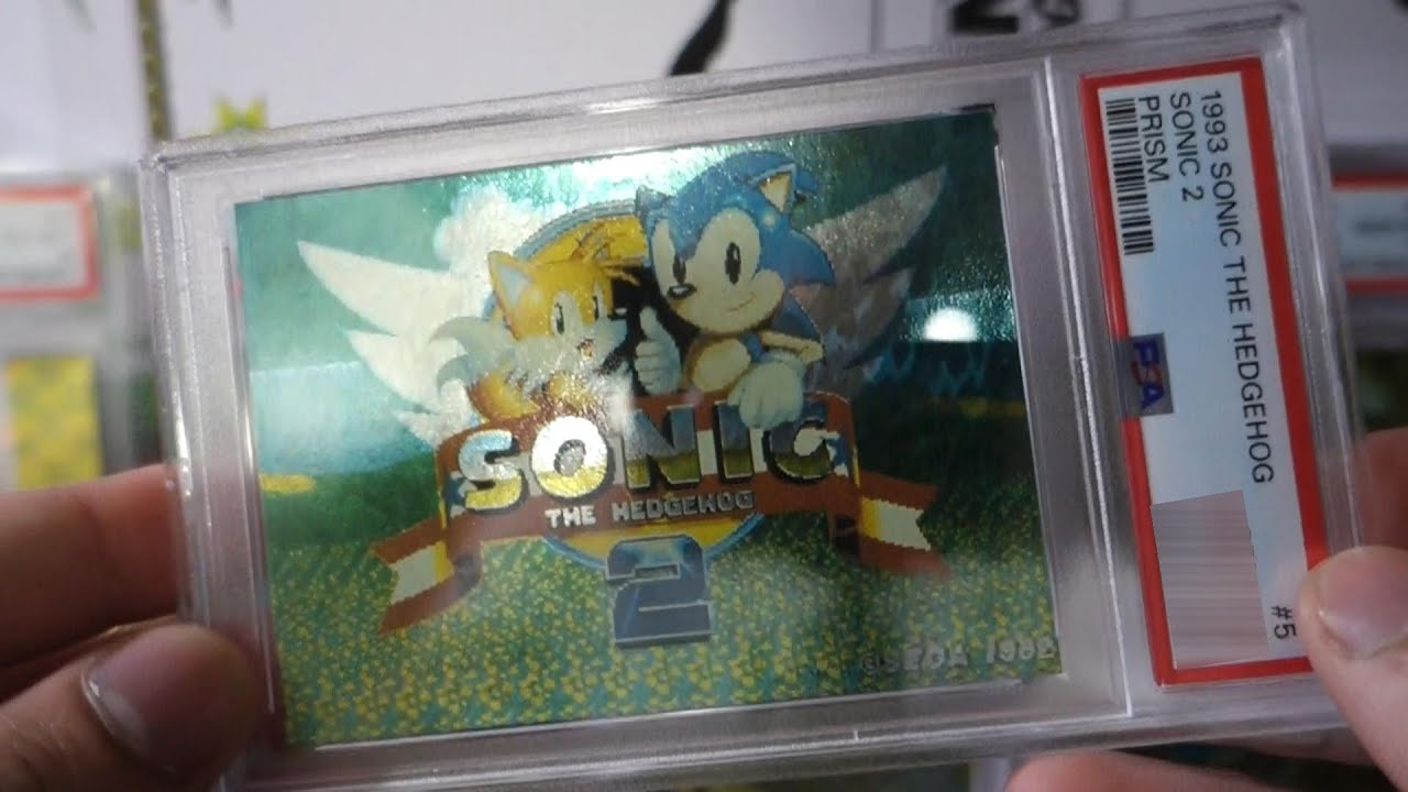 SONIC X & TOPPS TRADING CARDS PSA GRADE REVEAL!!! *RAREST SONIC CARDS ...