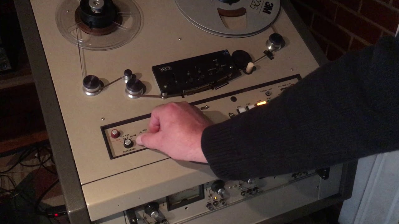 MCI JH-110B Reel to Reel Demonstration Video. - YouTube