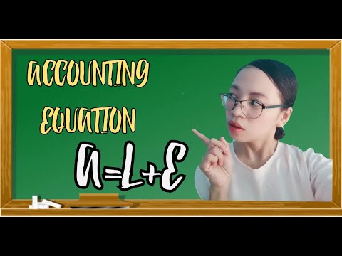 ACCOUNTING EQUATION INTRODUCTION: A=L+E - YouTube